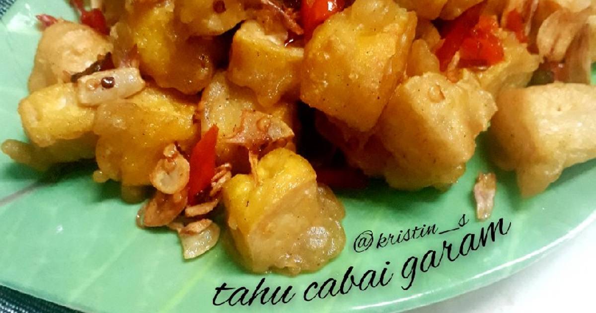 Resep Tahu Cabai Garam oleh Kristin Setiawati 🍳 - Cookpad