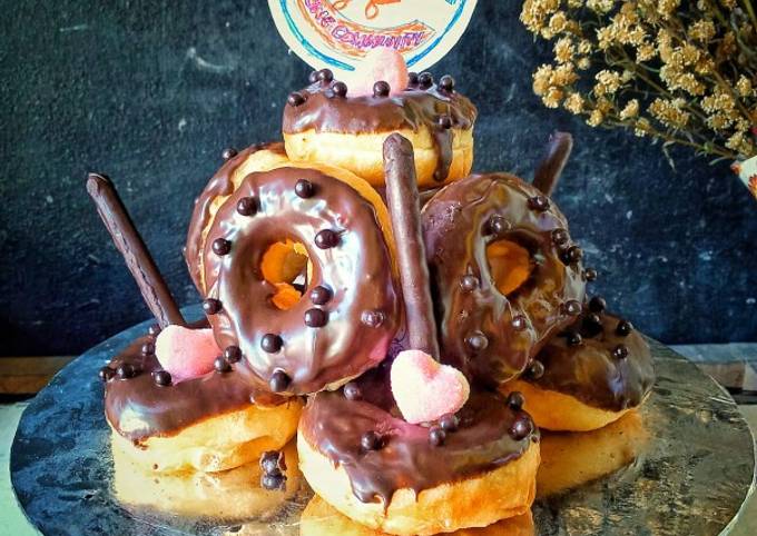 Resep Donat Tower Bakerpad oleh Dessy Solehyanti - Cookpad
