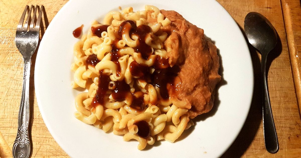 Mashed Sweet N Sour Beans. Served With Elbow Macoroni Recipe by Gitau ...