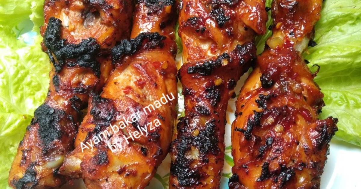 Resep Ayam Bakar Madu By Helyza Oleh Helyza Arkan Cookpad