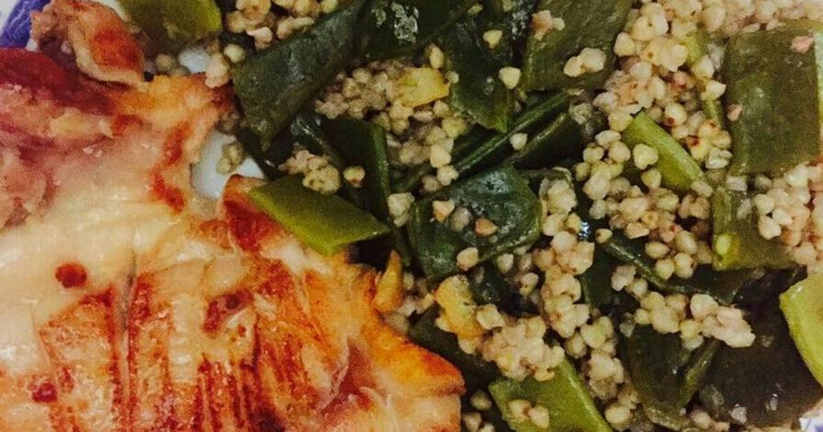 Pollo Plancha Con Judías Verdes Y Trigo Sarraceno Receta de Mayte ...