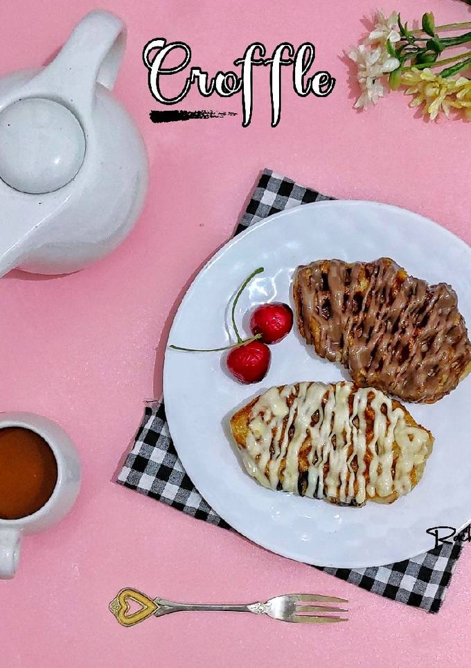 Resep Croffle (Puff Pastry Instan) oleh Rachma Nita - Cookpad