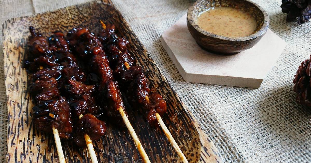 23 resep sate sapi bumbu sinti enak dan mudah - Cookpad