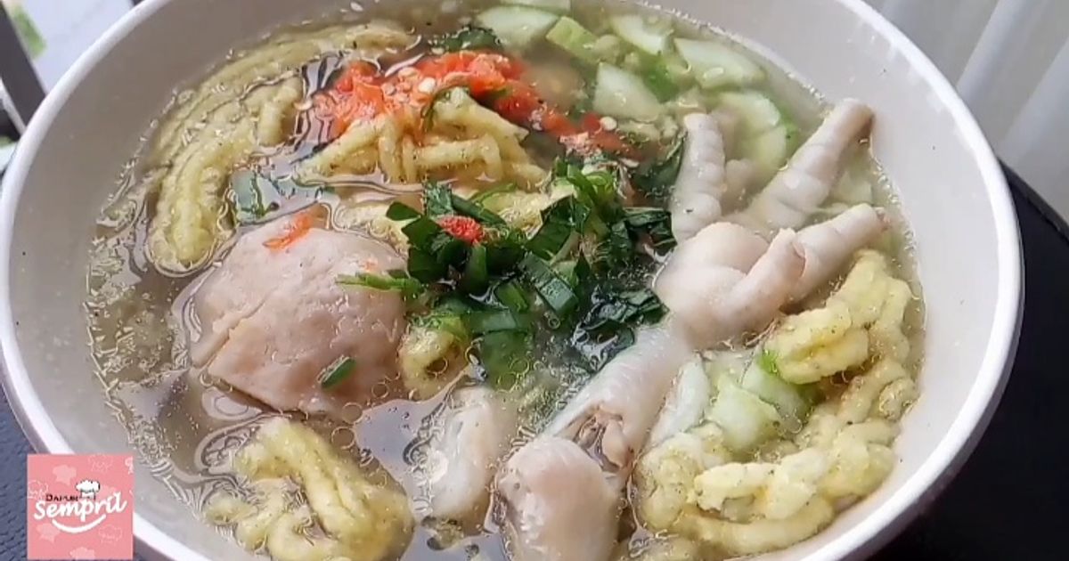 Resep Soteng Khas Tasik (Baso Bonteng/Timun) oleh Dapur Sempril - Cookpad