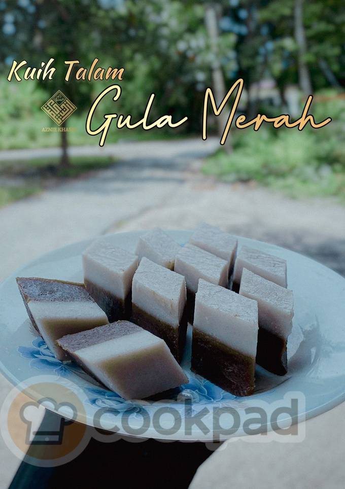 Resipi Kuih Talam Gula Merah oleh Aznie Khasri - Cookpad