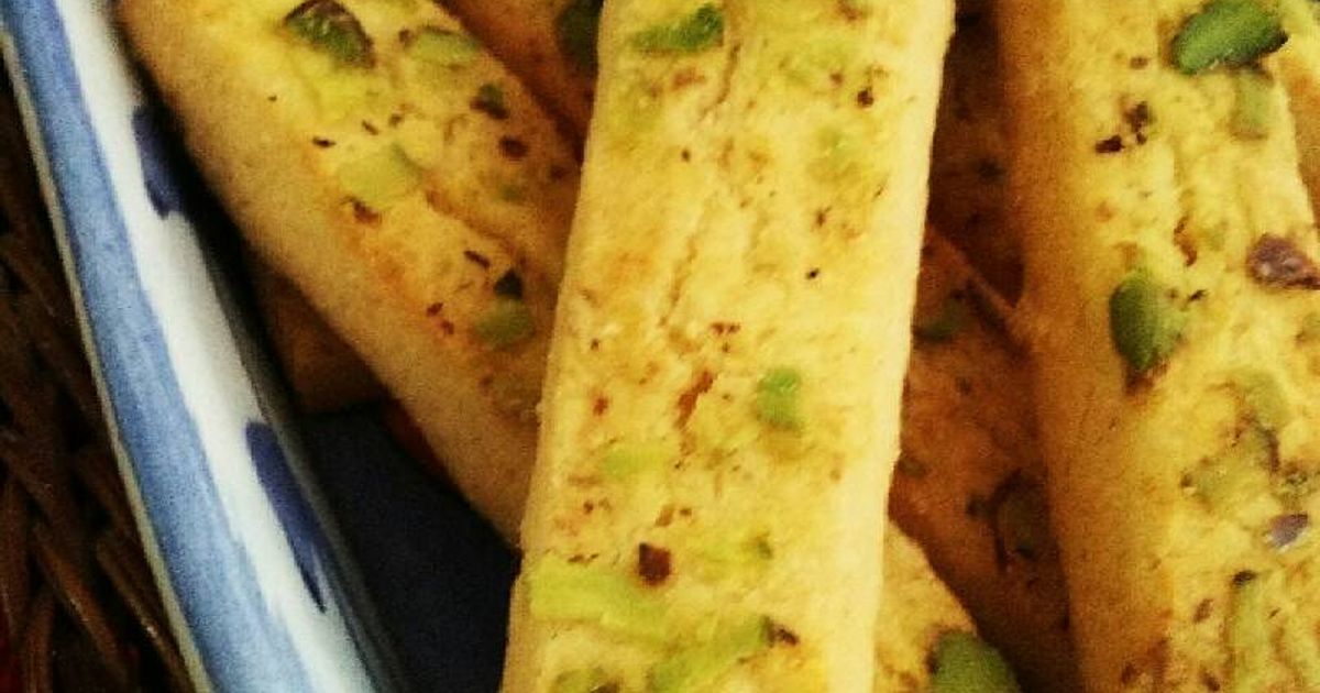 Kaju Pista Stick Recipe by Mamta Agrawal - Cookpad