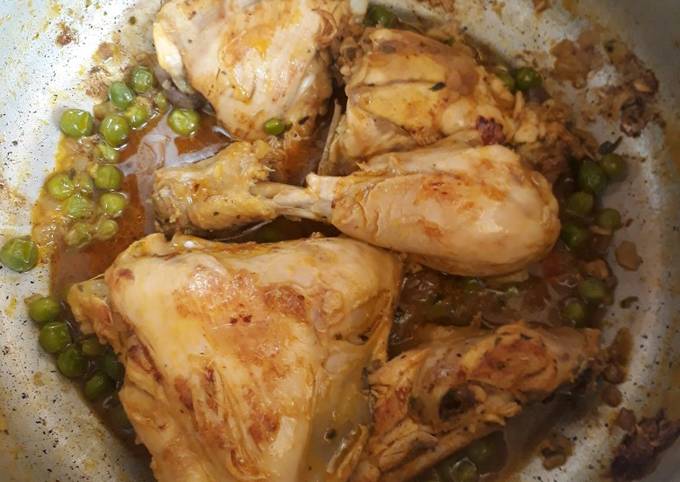 Pollo al ají Receta de Rudecinda Condori Pineda- Cookpad