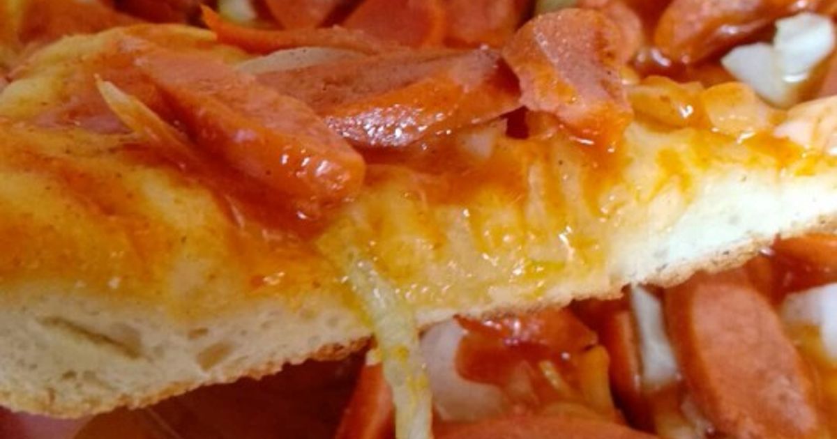 Resep Pizza Sosis oleh Bulan Alfan Wowie - Cookpad