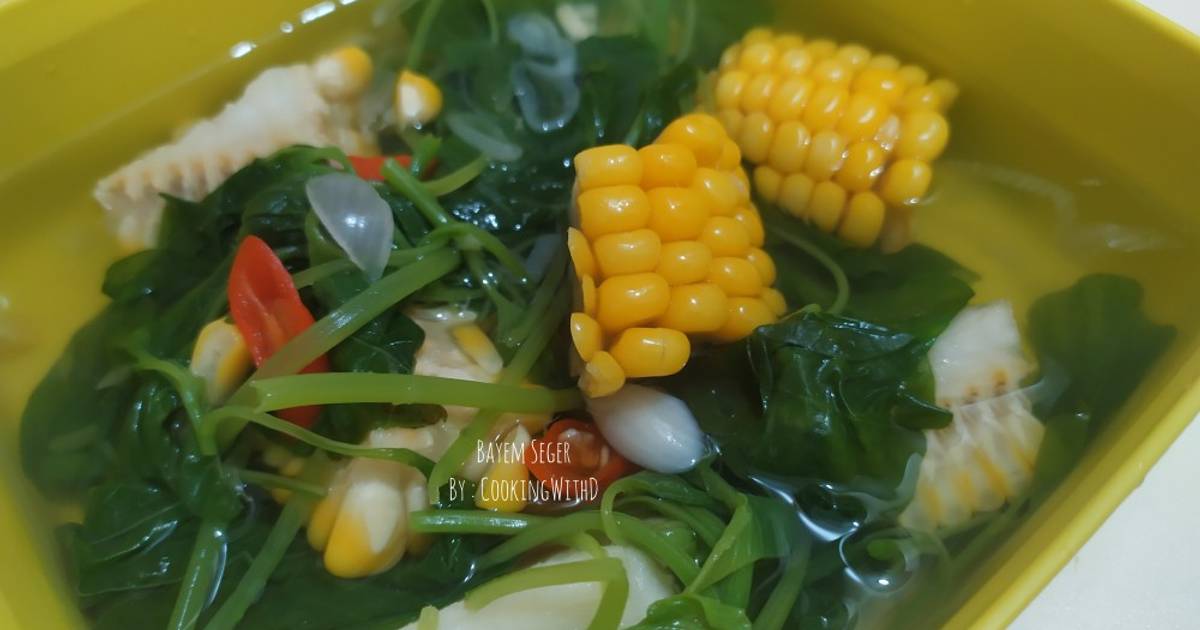 Resep Bayem Seger oleh CookingWithD - Cookpad