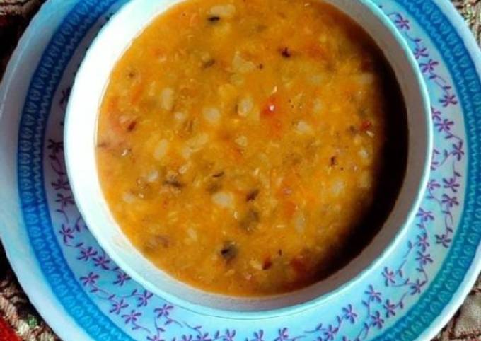 Mix Dal simple and best dal Recipe by Karuna Naveen Chandwani - Cookpad
