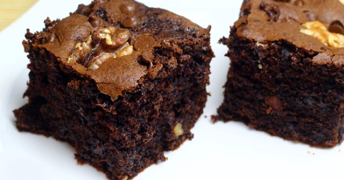 Brownie De Chocolate | Receta Americana Receta de Hilem Lencina- Cookpad