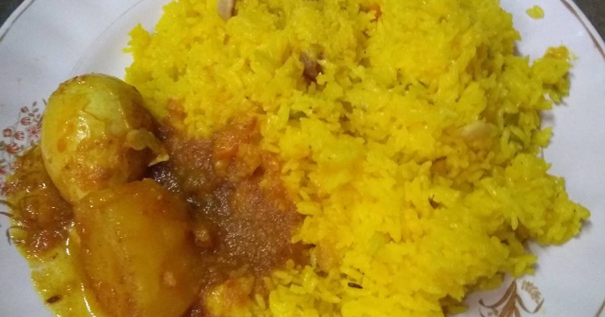 Pulav and egg curry Recipe by Aniket Mookerjee - Cookpad
