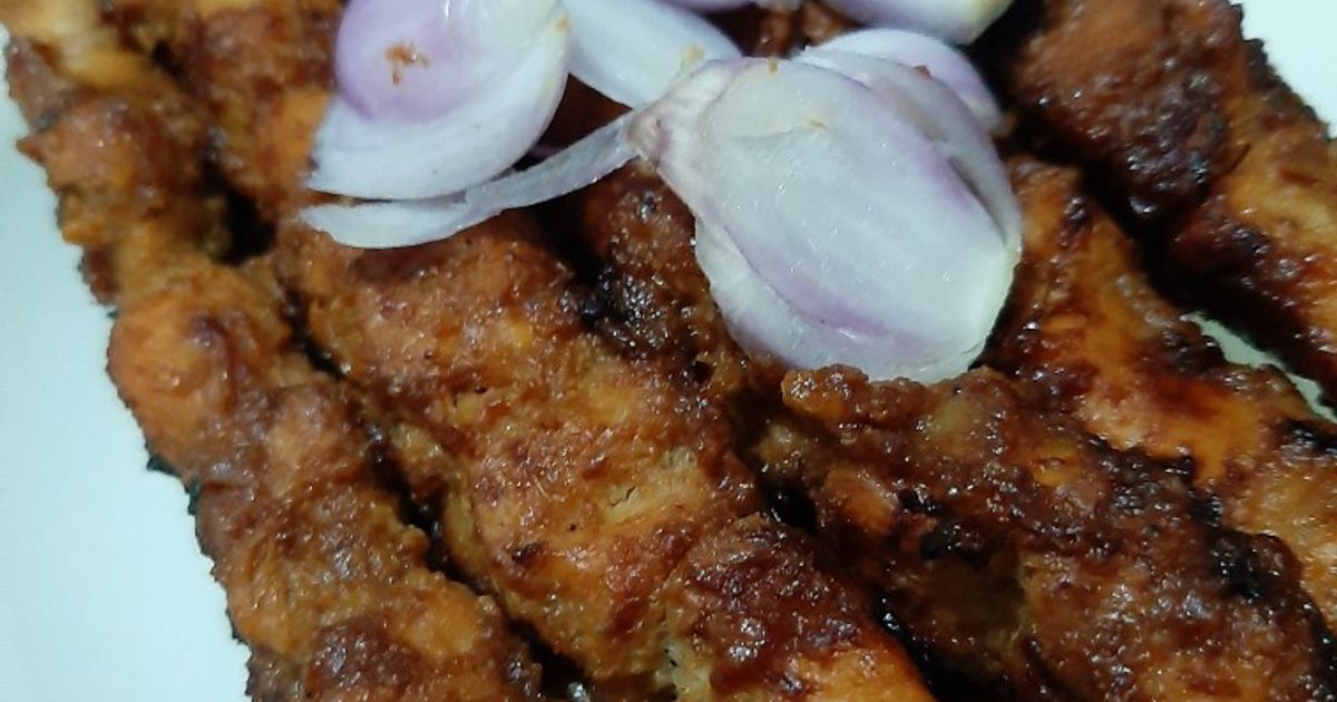 Resep sate ayam babi rumahan enak dan mudah - Cookpad