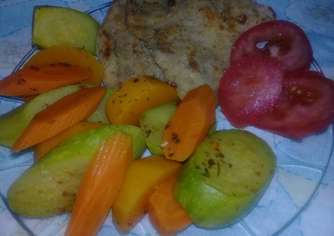 Verduras hervidas😙👌 Receta de Sonia Pizarro- Cookpad