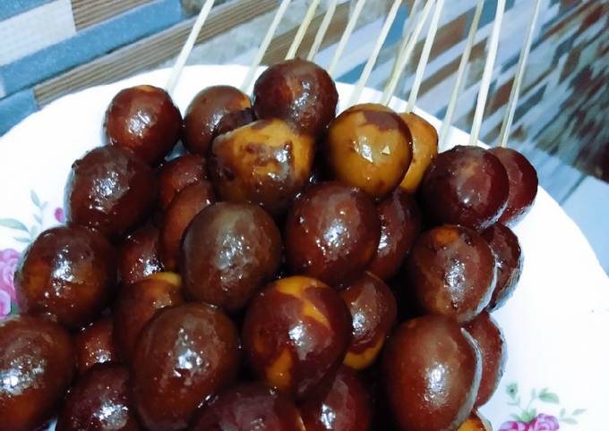 Resep Telur puyuh hitam manis oleh fina okta - Cookpad