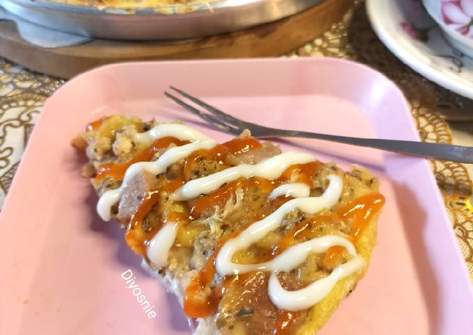 Resep 🍕 Pizza Tahu Topping Carbonara 🍕#170 oleh DiYos Nie - Cookpad