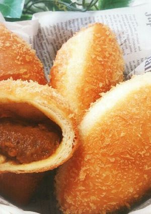 Crispy Curry Bread (Kare Pan) Recipe By 2525招き猫