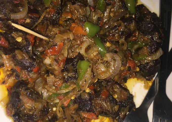 Pepper meat Recipe by maryam yelwa - Cookpad