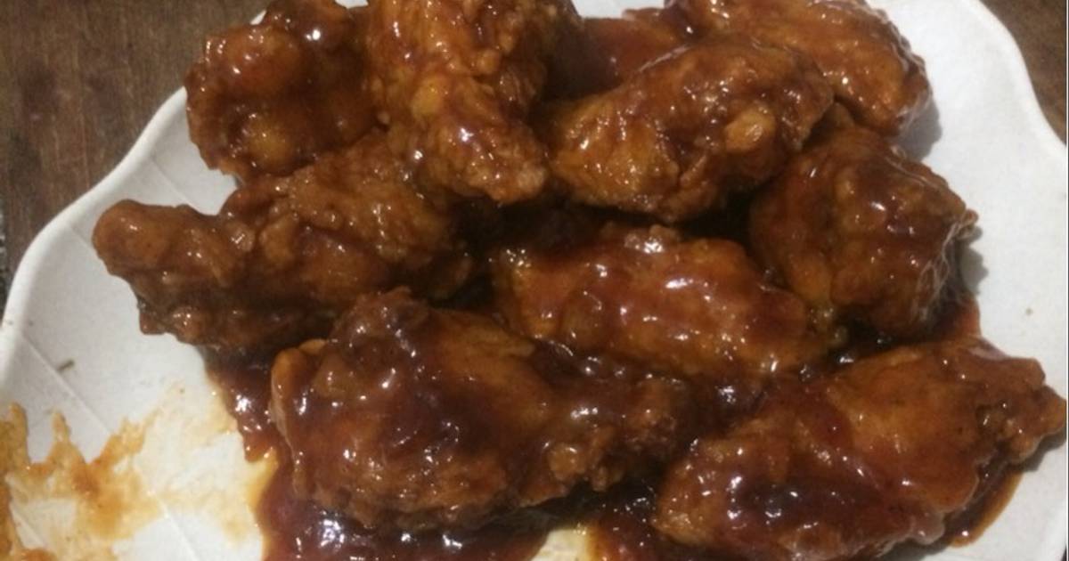 Resep Buffalo chicken wings oleh desyliem - Cookpad