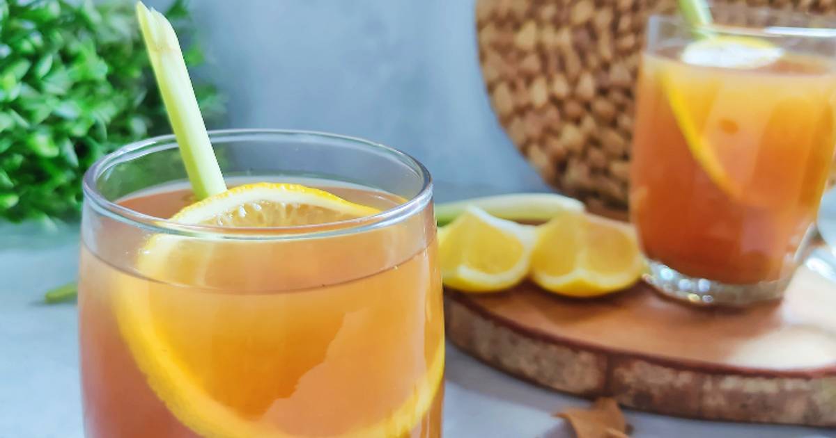 119 resep teh serai jahe lemon enak dan mudah - Cookpad