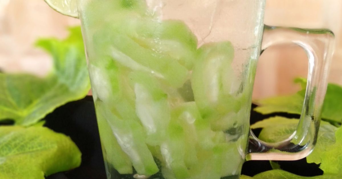 Resep Es Oyong Jeniper Pandan oleh Ahmi Yofaniar Pratiwi - Cookpad