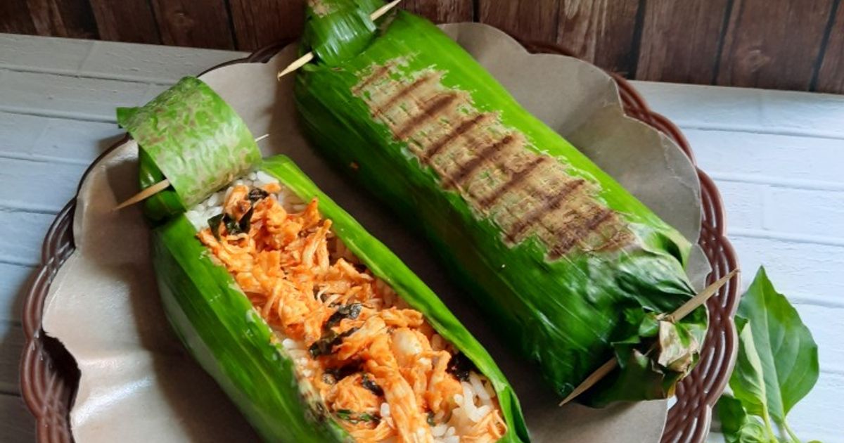 Resep Nasi Uduk Bakar Isi Ayam oleh Ummu Nisa - Cookpad
