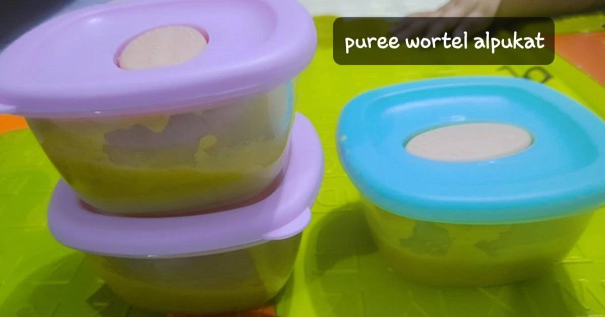 Resep Puree wortel alpukat (MPASI snack) #6m+ oleh Vinda Apriliana ... Resep Puree wortel alpukat (MPASI snack) #6m+ oleh Vinda Apriliana ...