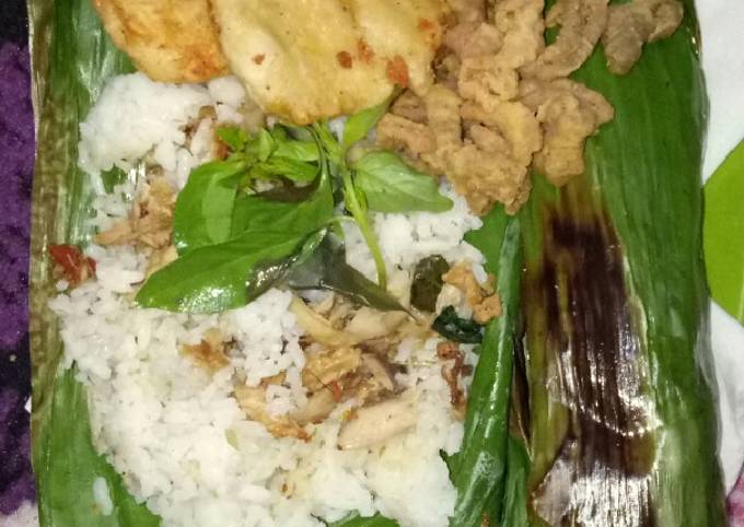 Resep Nasi Bakar Isi Tumis Jamur Ikan Cakalang Oleh 🍴nicha Kitchen 🍴