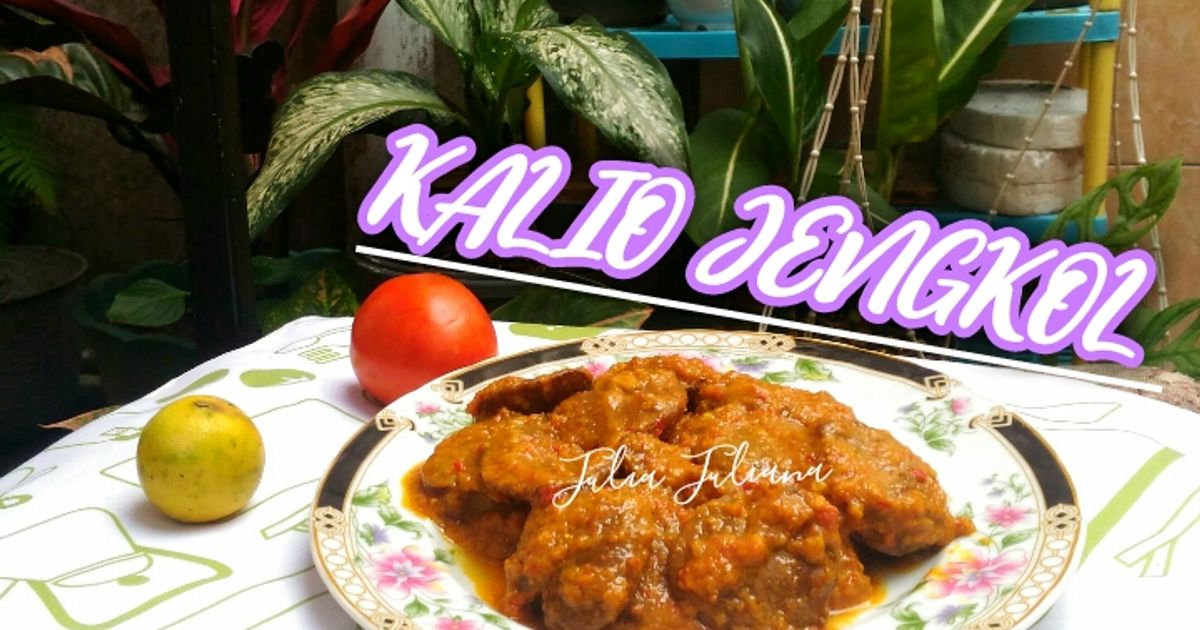 Resep 354. Kalio Jengkol / Kalio Jariang Khas Pandang oleh Pawon Ndeso ...