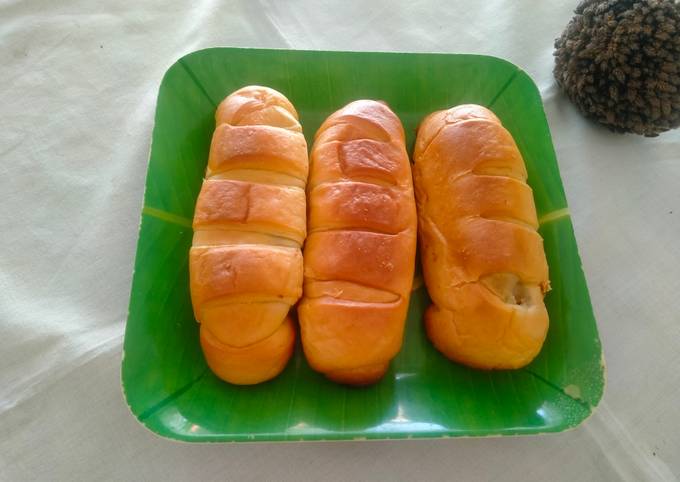 Resep Roti Isi Pisang oleh Imas dhapin - Cookpad
