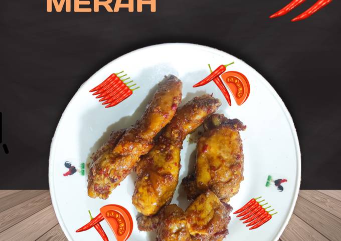 Resep Ayam Bakar Merah oleh dinda's Kitchen - Cookpad