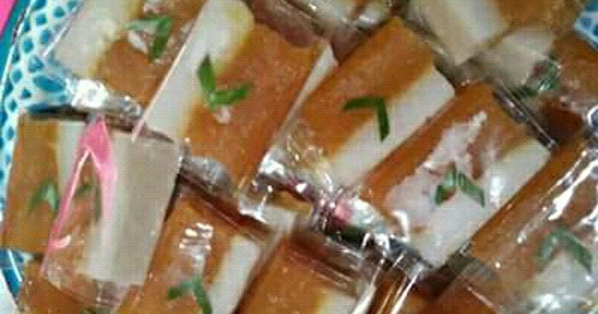 Resep kue talam tepung beras pakai gula merah rumahan enak dan mudah ...