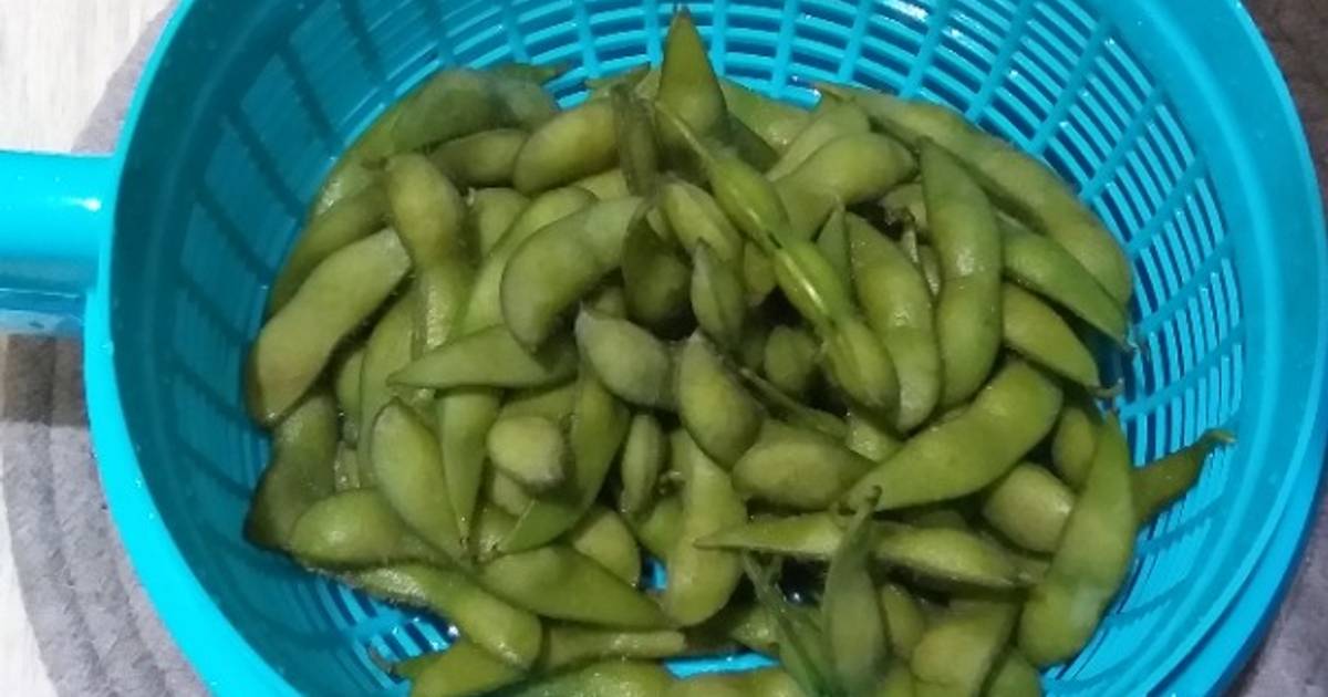 Resep Edamame rebus oleh Titin Nurusholah - Cookpad