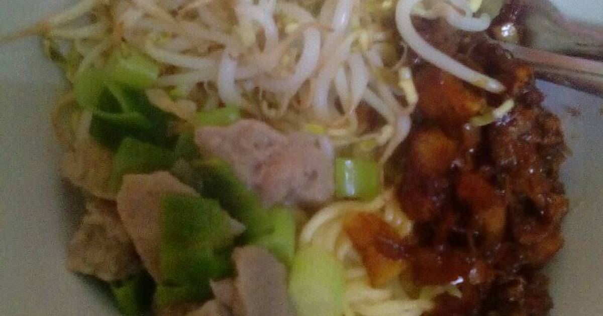 Resep Mie Yamin / Mie Ayam Kuah Bakso Simpel👍 #pr_anekamiekuah oleh Mey ...