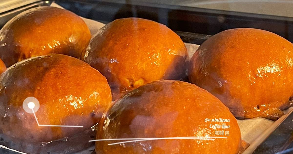 Resep 🍞 Mexican Coffee Bun aka Papa Roti oleh あい妮 - Cookpad