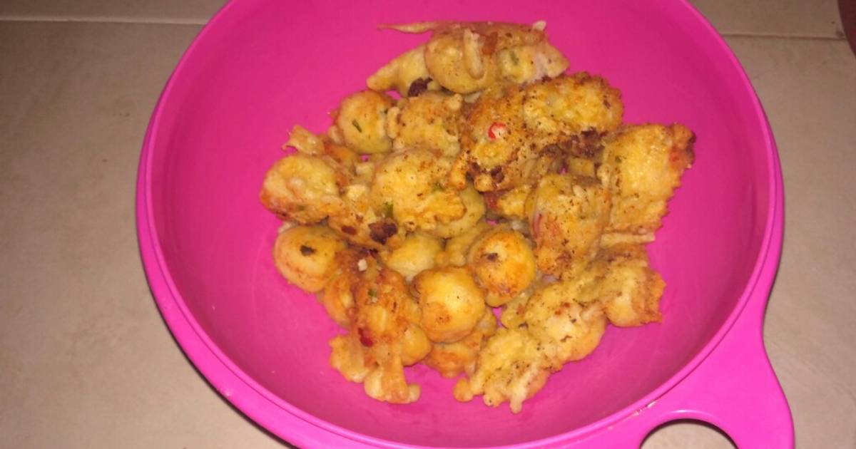 Resep Ranjem / templek (gorengan ampas tahu) oleh MauLaniiii - Cookpad