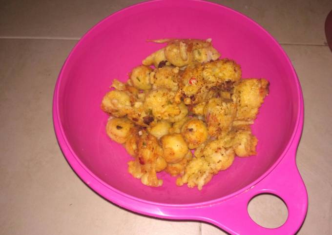 Resep Ranjem / templek (gorengan ampas tahu) oleh MauLaniiii - Cookpad