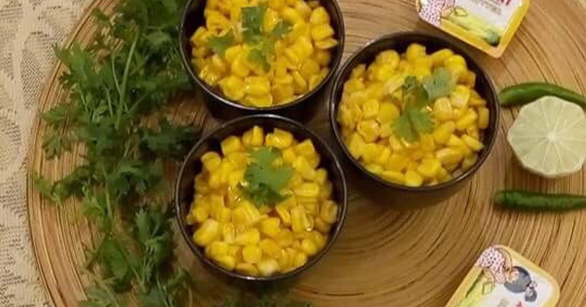 Chatpati corn chat Recipe by Payal Rathod - Cookpad