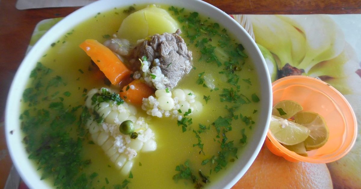 Sopa De Morón | Estilo James Salaz Receta de James Salaz- Cookpad