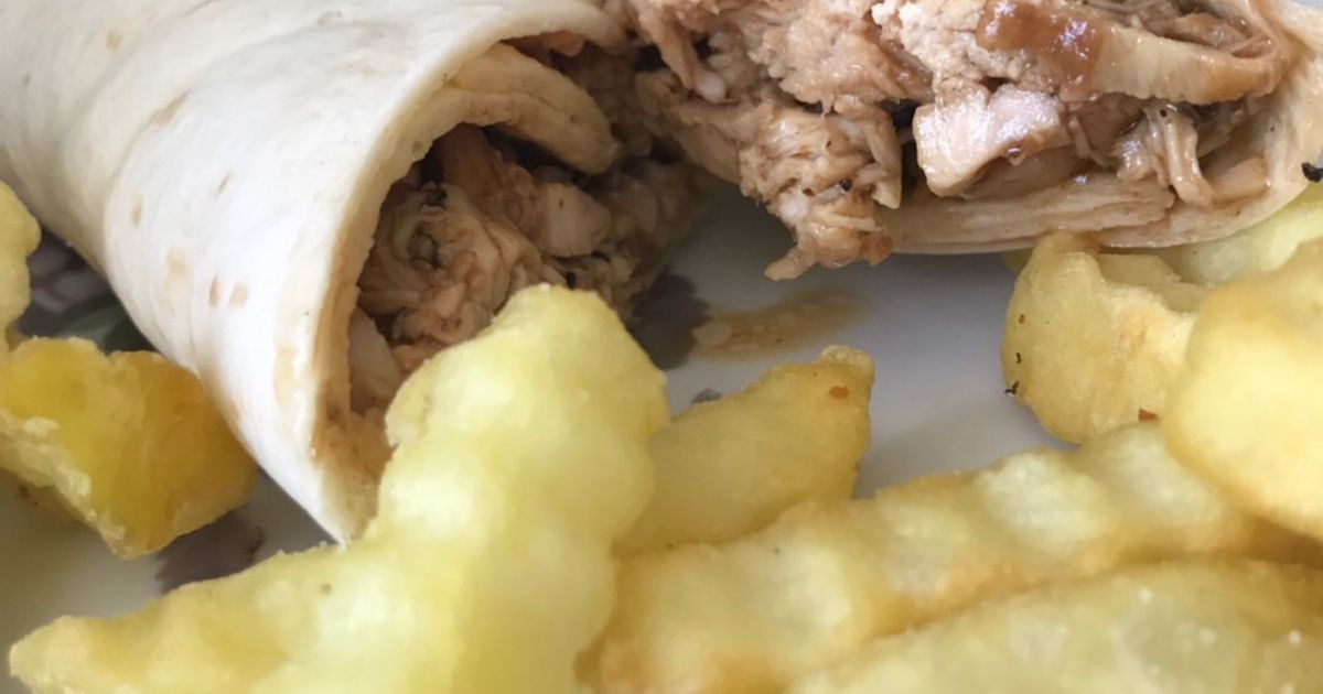 Roasted Black Pepper Chicken Wrap Recipe By Cookwhenbored