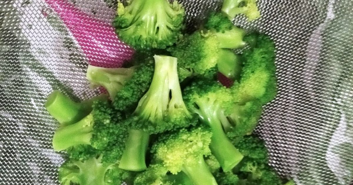 Resep Brokoli Frozen (Mpasi) oleh Nimas Ririn - Cookpad