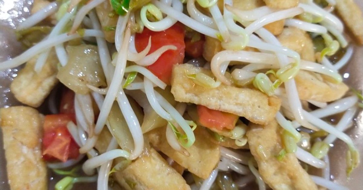 Resep Tumis Tahu Toge Sayur Asin (Vegan) Simple oleh yunita_guanni ...