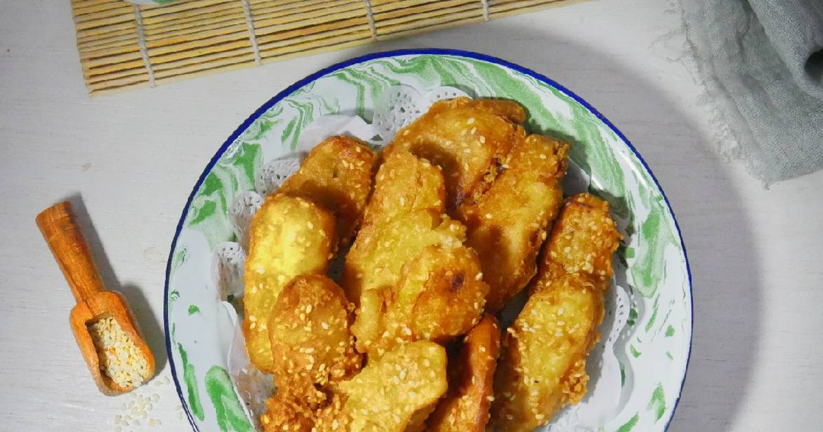 Resep Kluay Tod (Pisang Goreng Wijen Thailand) oleh shofisquenta - Cookpad