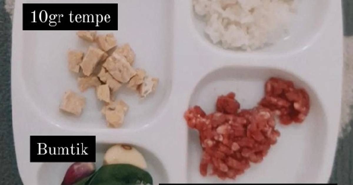 Resep Bubur daging sapi tempe favorite mpasi day 8 oleh Yols Kitchen ...