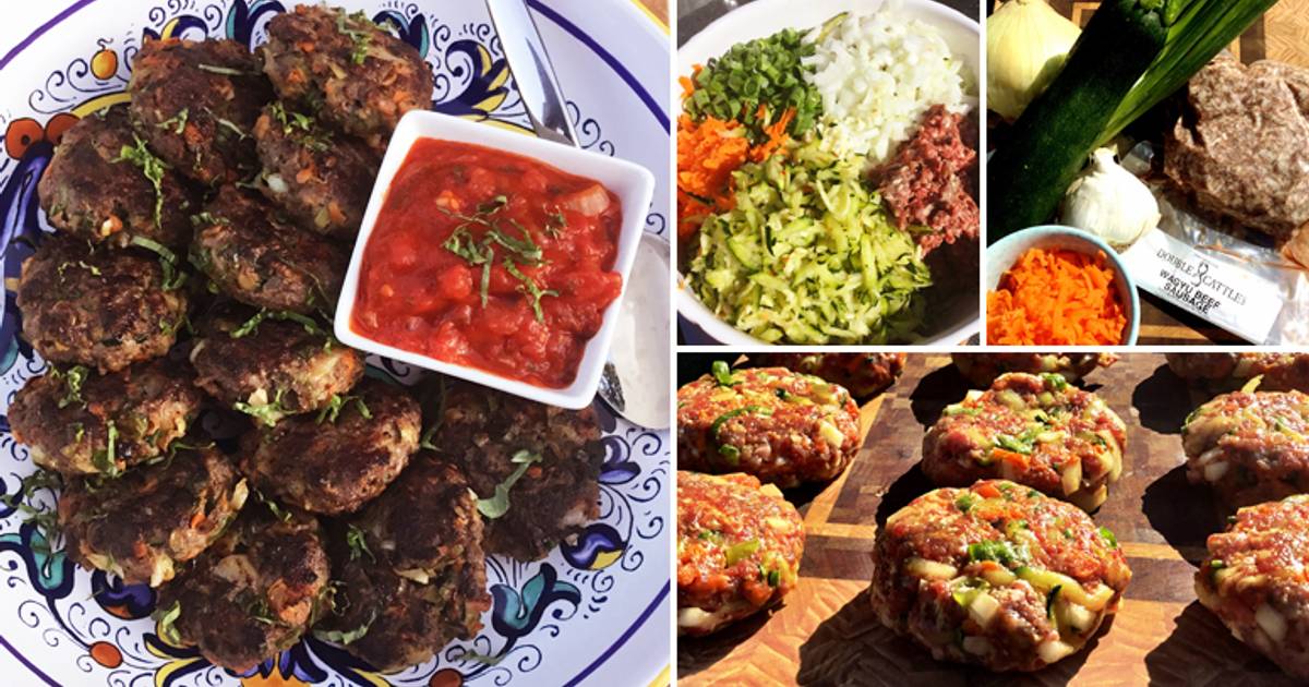 Wagyu Beef Breakfast Sausage and Zucchini Cakes Recipe by ...