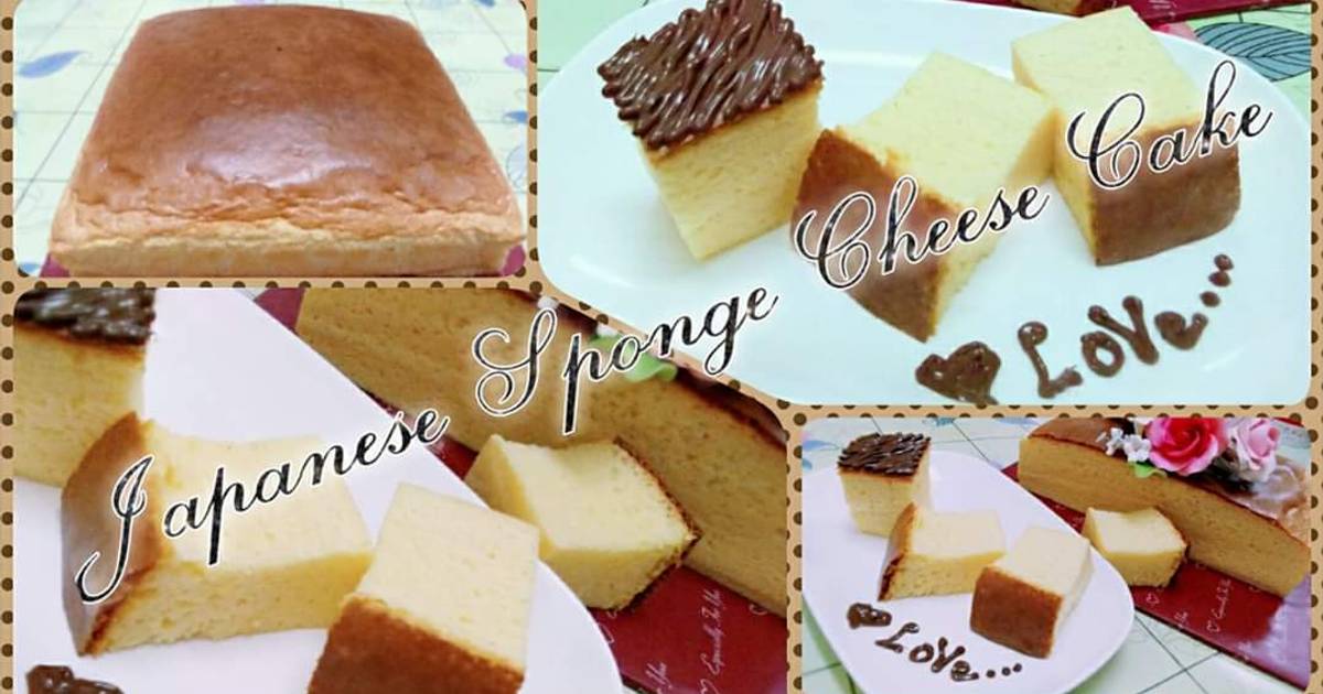 Resipi Japanese Sponge Cheese oleh Aznie Khasri - Cookpad