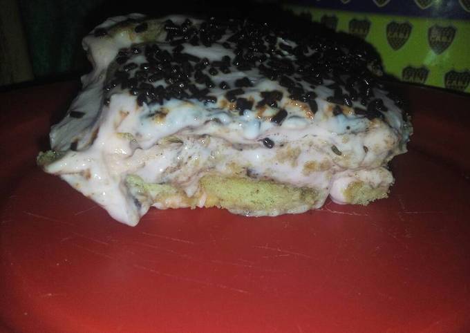 Postre borracho Receta de gabriela mora- Cookpad