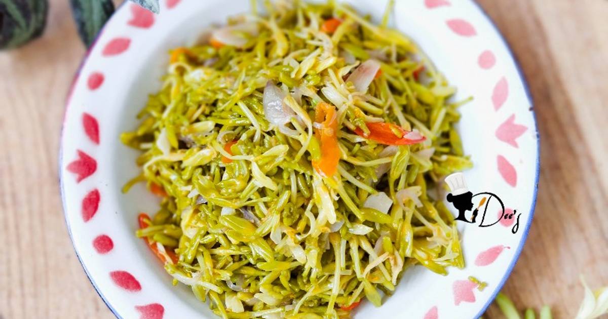 Resep olahan bunga pepaya praktis, enak, dan anti pahit