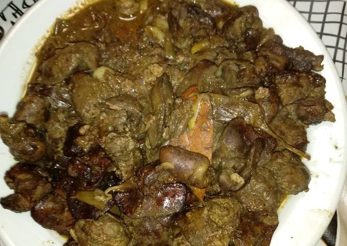Higadito de pollo a mi manera en la cecofry 4D Receta de Mari Ramos ...