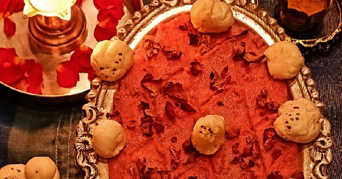 Makhana Rose Halwa Recipe by Vaishali Suhas - Cookpad
